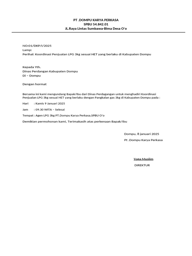 Berita Acara Pending | PDF