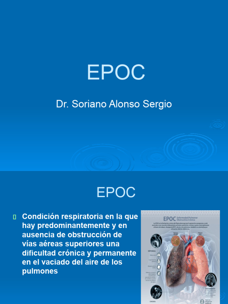 Guía Completa sobre EPOC y Tratamientos | PDF | Enfermedad pulmonar ...