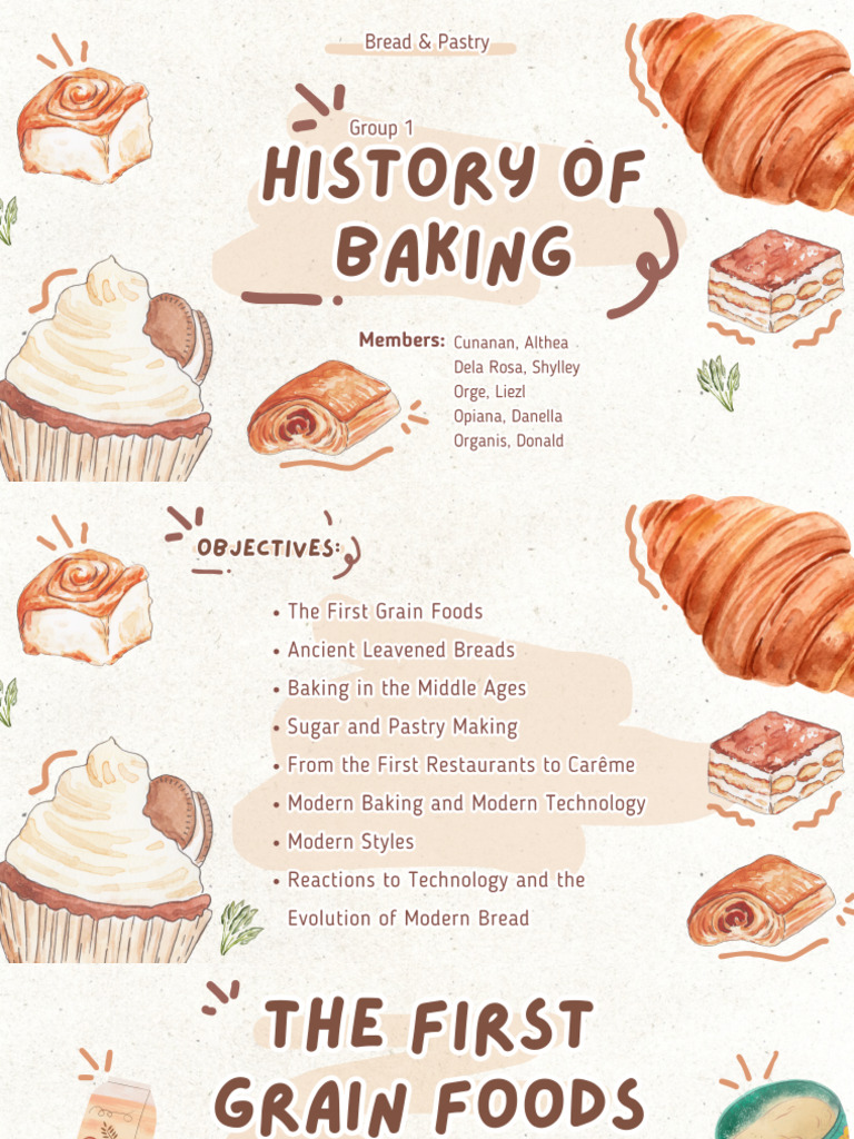 Bread and Pastry-History | PDF
