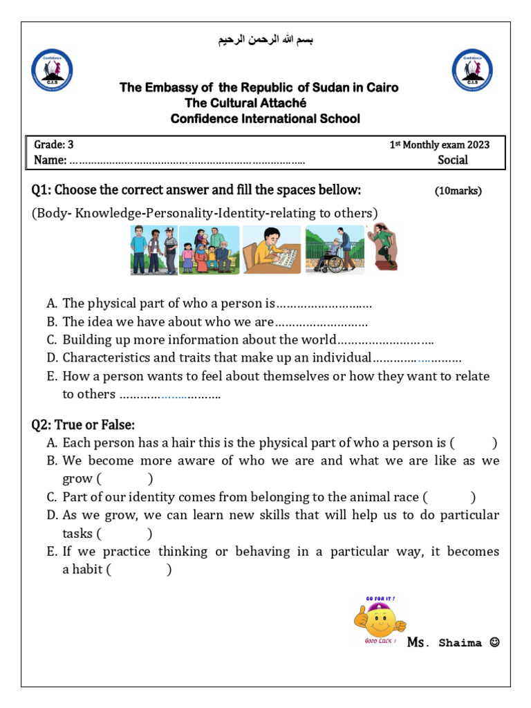 social exam G3 | PDF