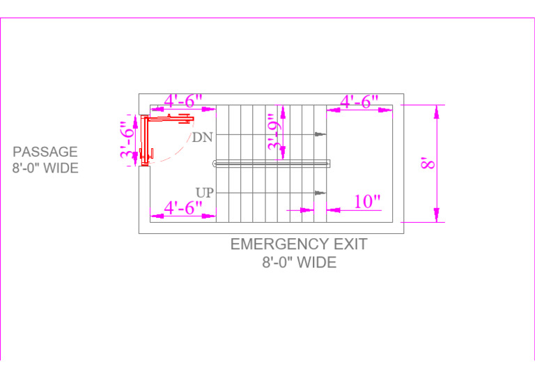 Emergency Exit Dimensions Guide | PDF