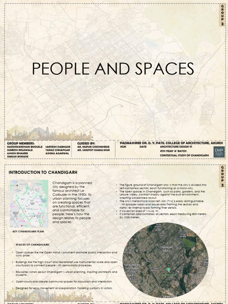 Chandigarh People and Spaces | PDF