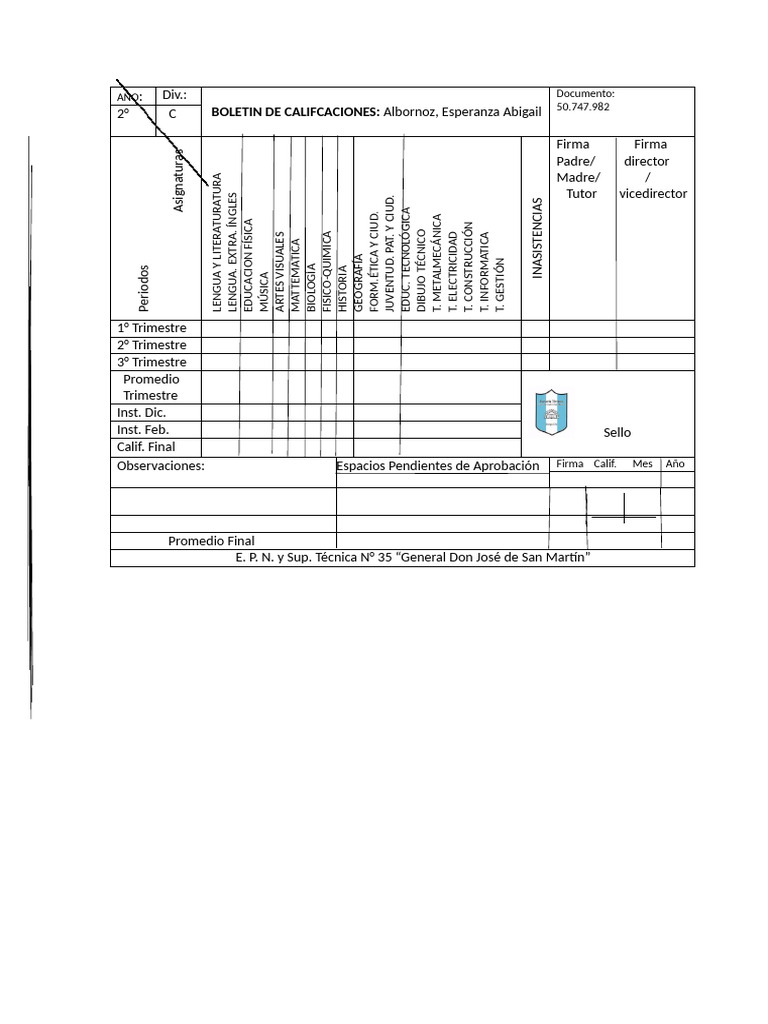 AÑOf c | PDF