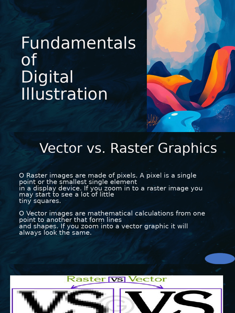 Vector VS Raster Graphics | PDF | Graphics | Pixel