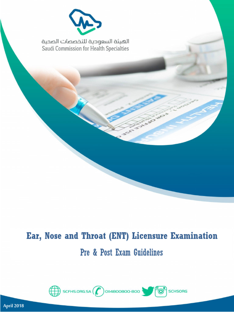 ENT Licensure Examination | PDF | Multiple Choice