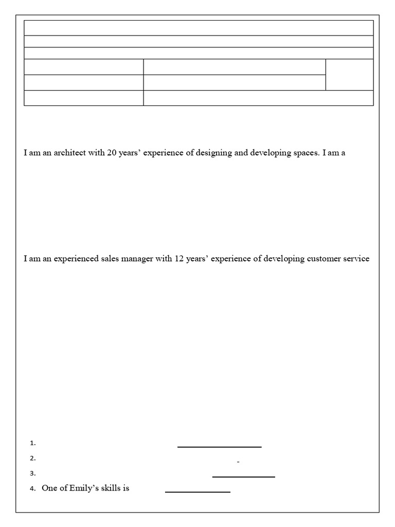PROFESSION- worksheet C | PDF | Behavior Modification | Learning