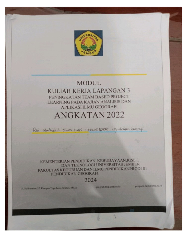 Rini Mardhotillah Zamil Putri - 220210303085 | PDF