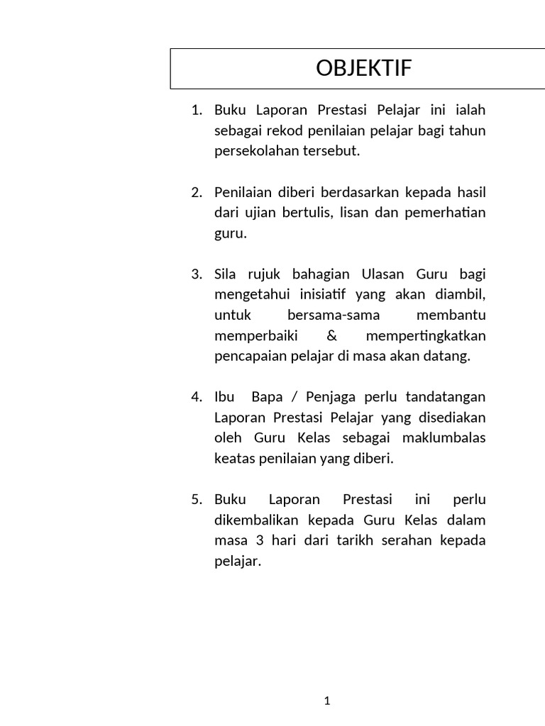 booklet tahfiz laporan tahunan | PDF