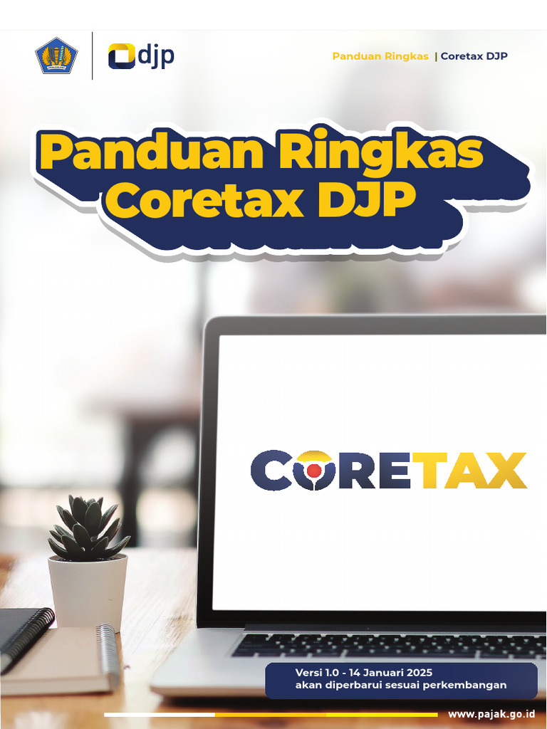 Panduan Ringkas Coretax DJP v.1.0 14012025 | PDF