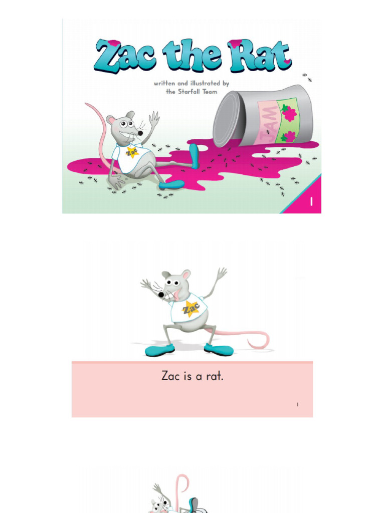 3- Zac The Rat | PDF