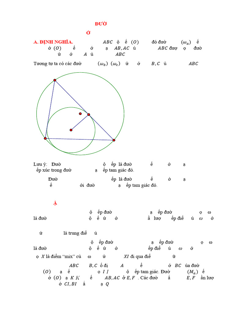 LT+BT ĐƯ NG TRÒN Mixtilinear | PDF