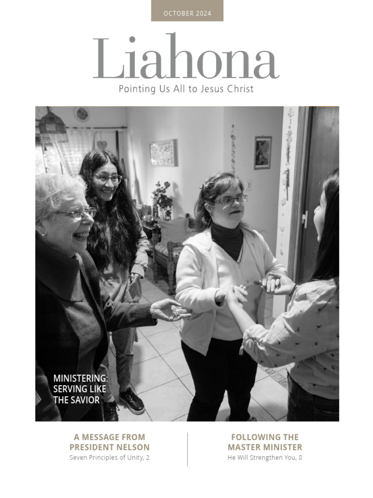 Unity in Christ: Liahona October 2024 | PDF | Jesus | Religious Belief ...