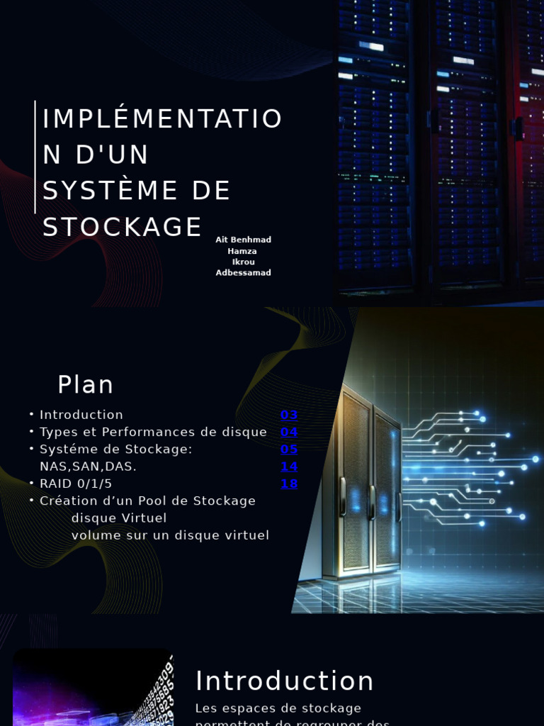 Implémentation D'un Système de Stockage | PDF | Informatique | Informatique