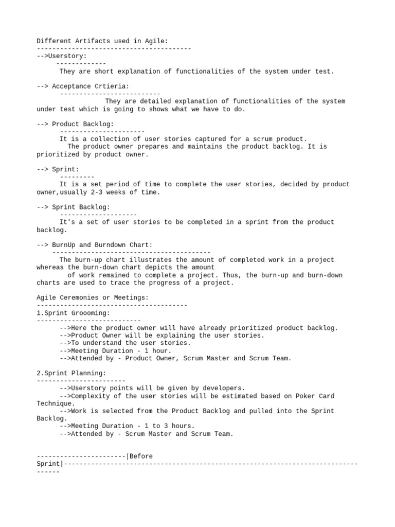 8.agile Methodology Class 2 | PDF | Scrum (Software Development ...