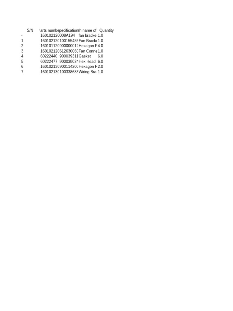 Fan Bracket Assembly | PDF