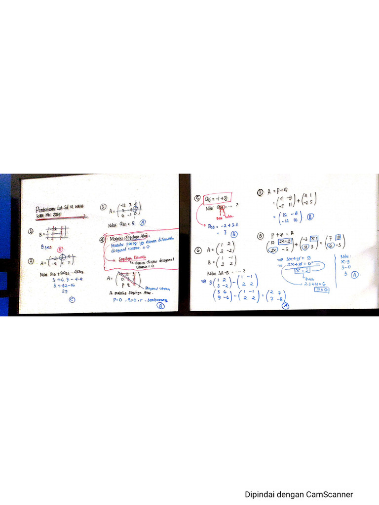 GENIUS-PSAT 2024-Matematika Wajib-XI-GMW1124-SM-1 | PDF