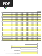 Badminton Score Sheet | PDF