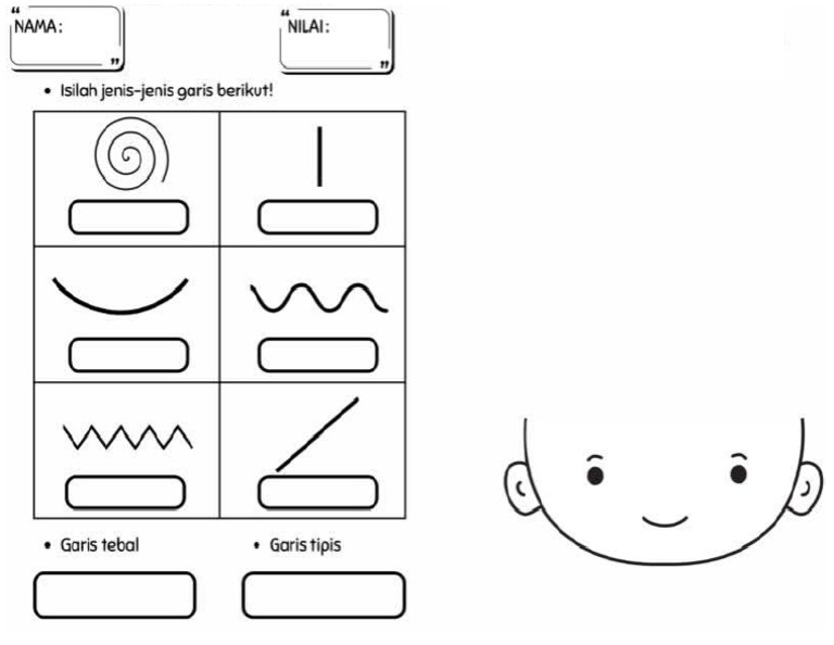 lkpd sbdp garis | PDF