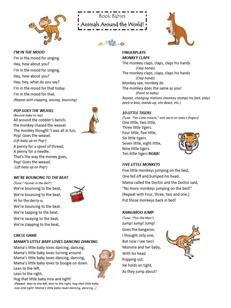 Engaging Animal Rhymes for Kids | PDF