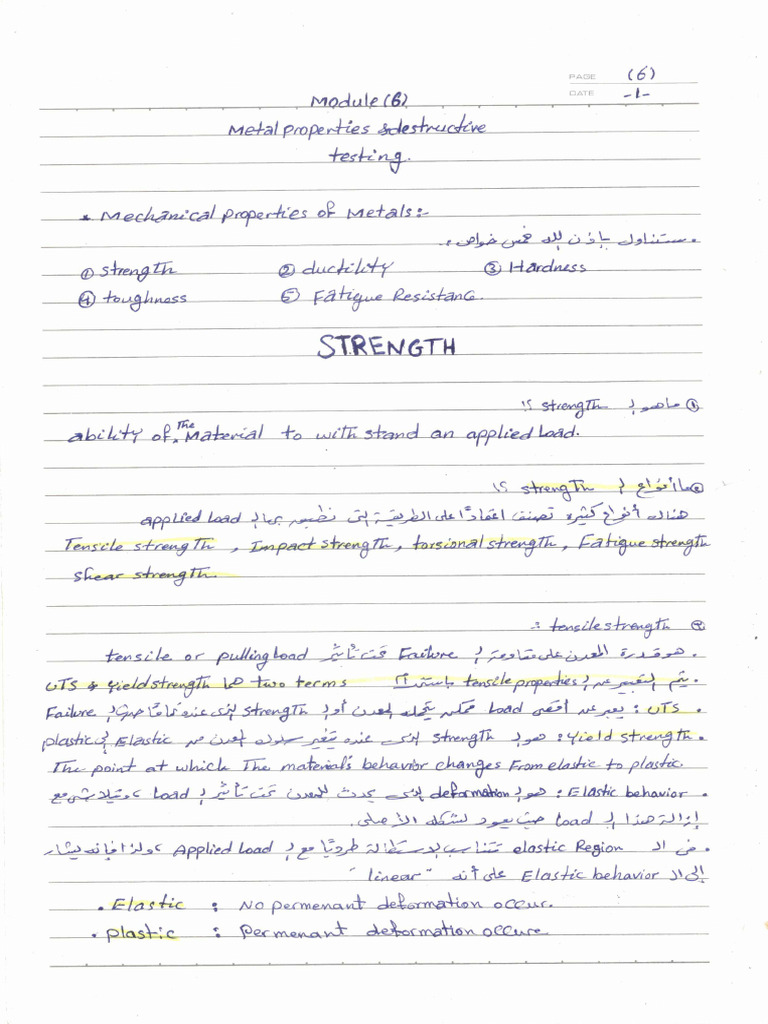 Arabic Notes 2 CWI | PDF