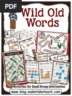 Grade 2 Word Clines Worksheet | PDF