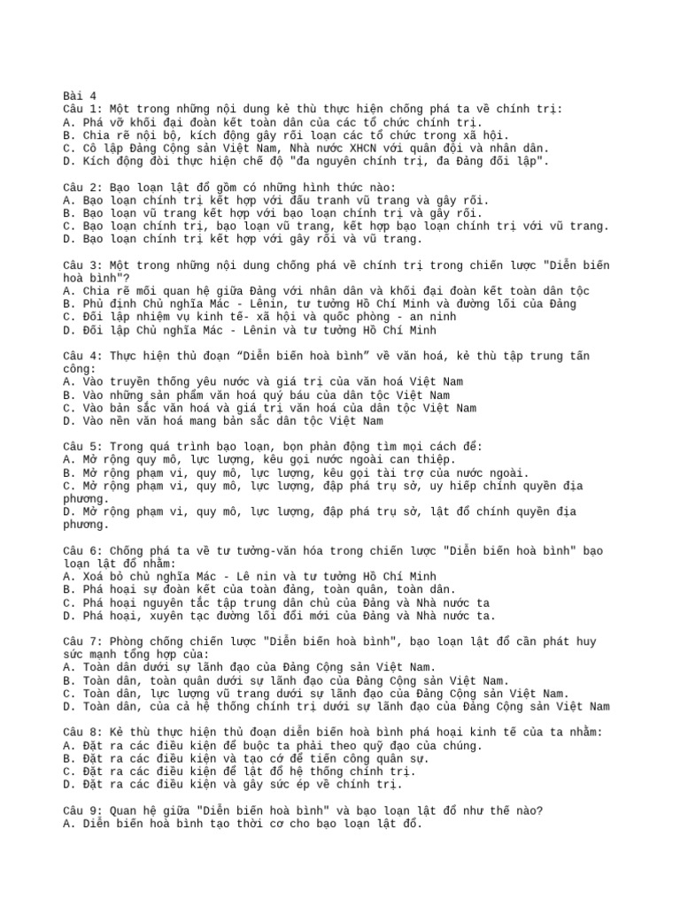 Thi cuối kì qp | PDF