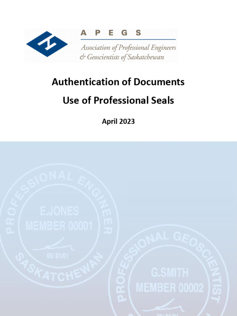 authentication-of-documents-use-of-professional-seals-apr-2023 | PDF ...