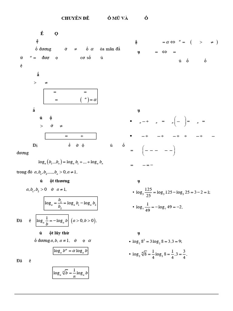(HS) Bài 2. LÔGARIT | PDF
