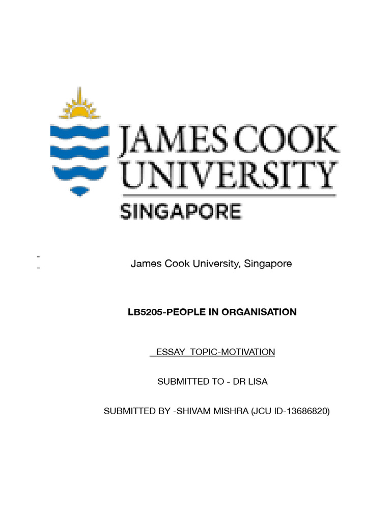 Final Essay Submission | PDF | Motivation | Motivational