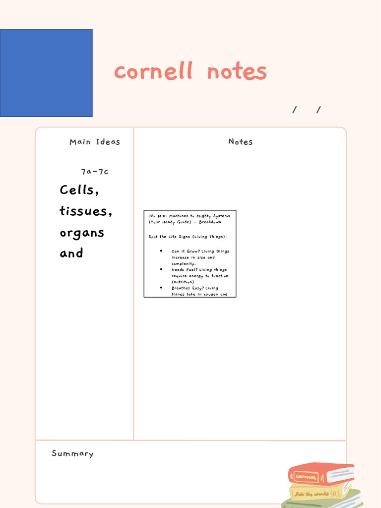 Cute-Cornell-Notes-Template | PDF