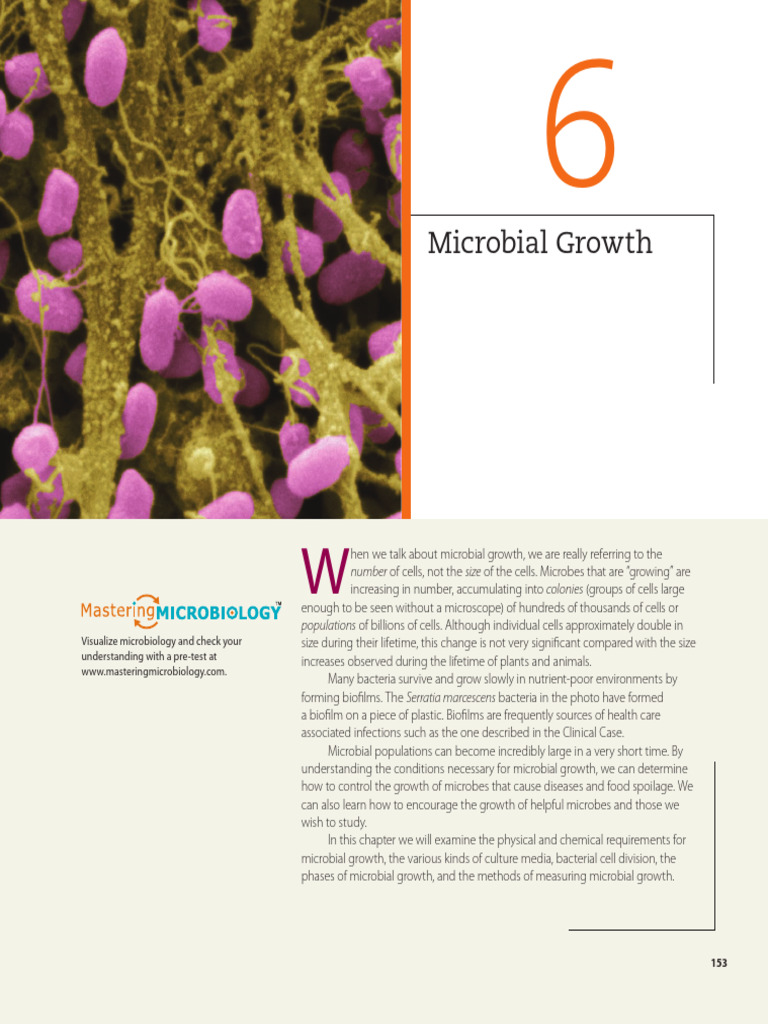 Microbial growth | PDF | Bacteria | Microorganism