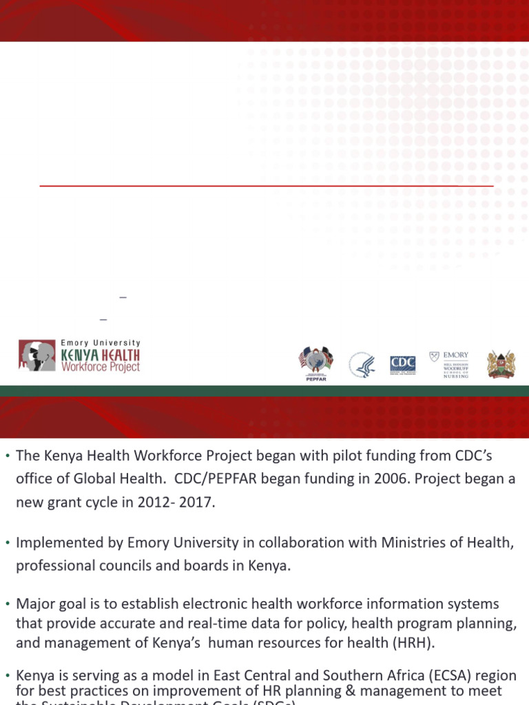rHRIS: Transforming HR Management in Kenya | PDF | Health Human ...