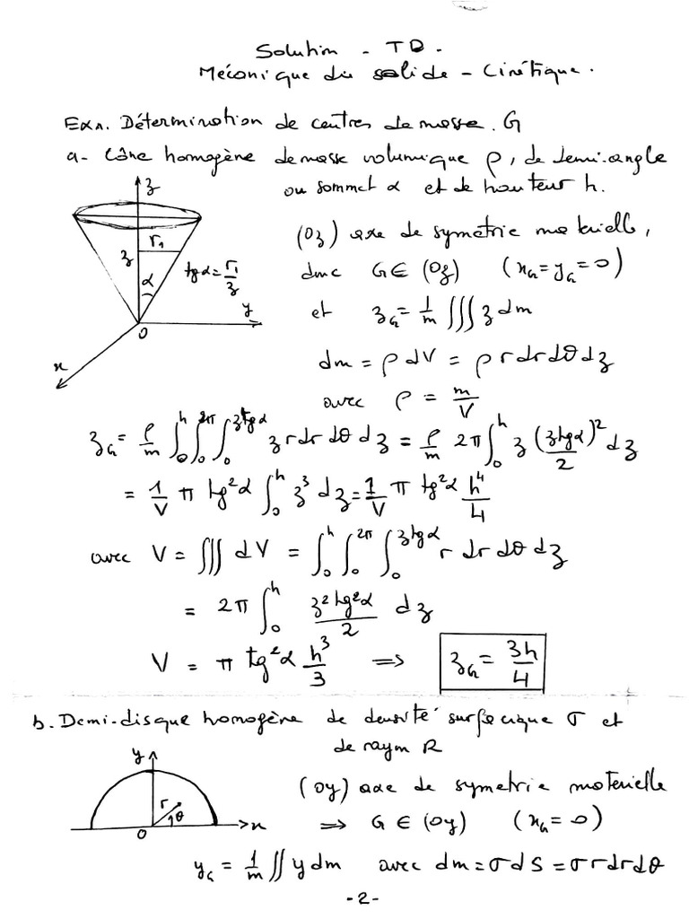 Solutions Exos 1 Et 2 - TD2 - PC - MIP - 2024 - 2025 | PDF