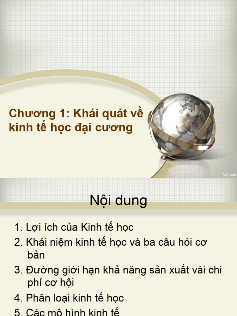 Chương 1 - Khái Quát Về KTDC | PDF
