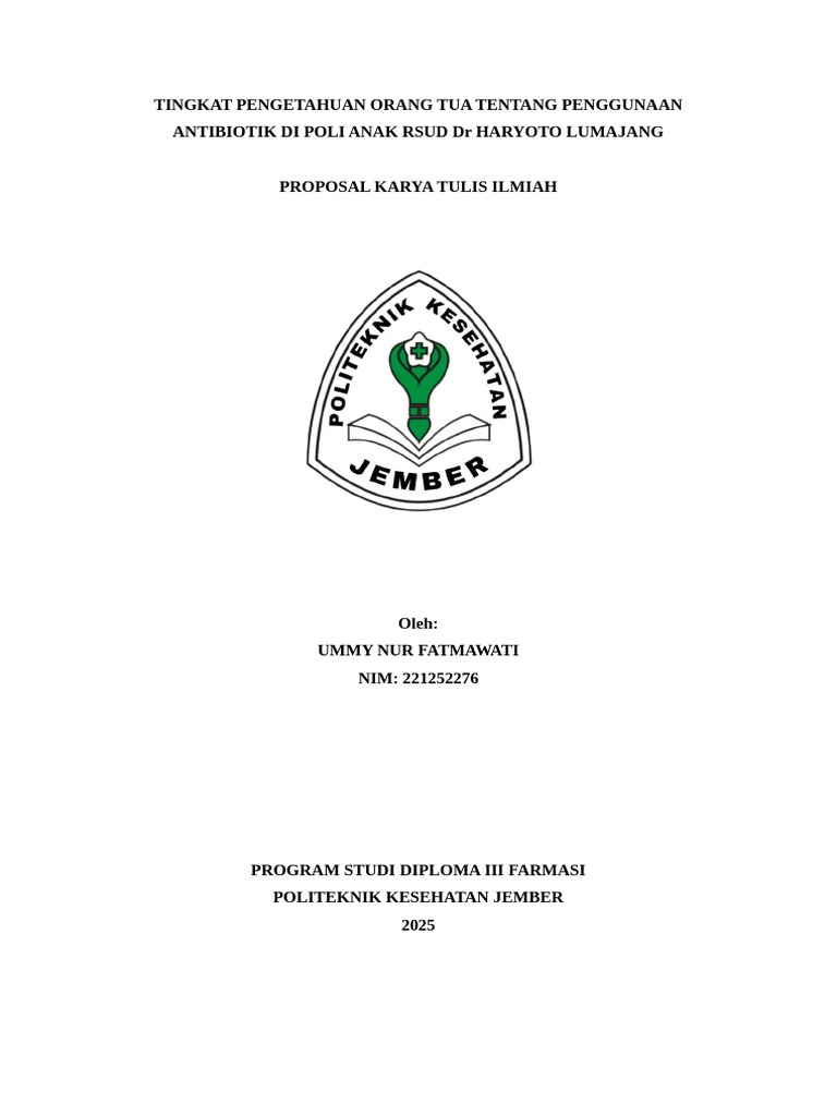 Revisi - 251224 - Kti Ummy Nur Fatmawati | PDF