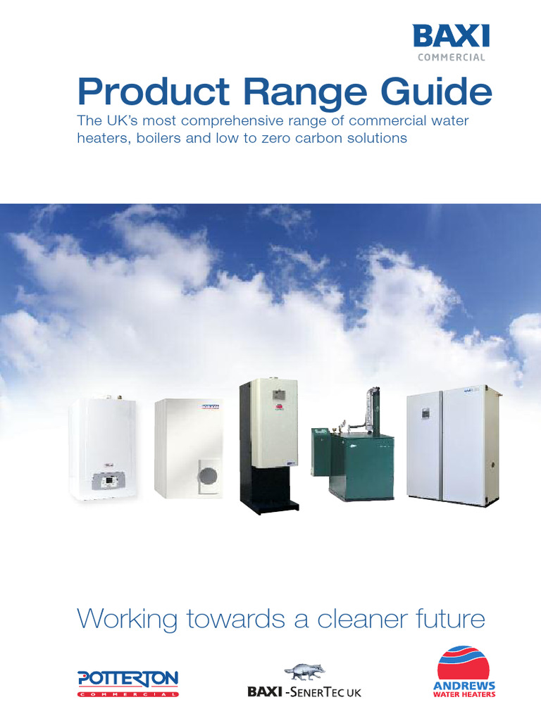 Commercial Heating Solutions Guide | PDF | Water Heating | Boiler