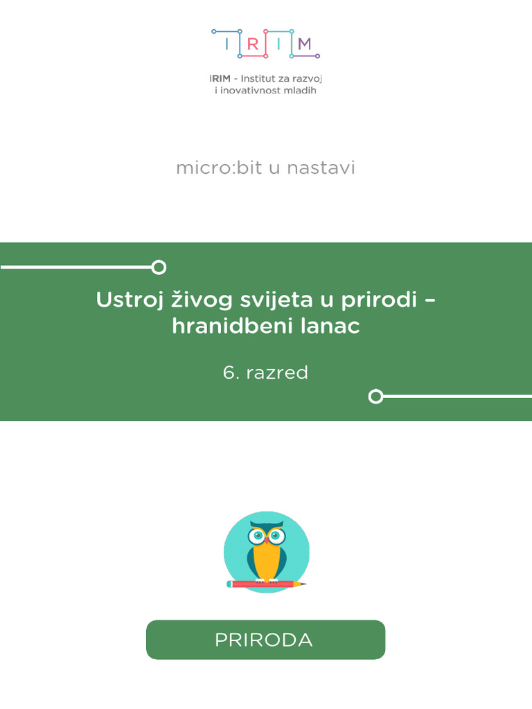 Lekcije 6 Razred - PRIRODA - Ustroj Živog Svijeta U Prirodi Hranidbeni ...