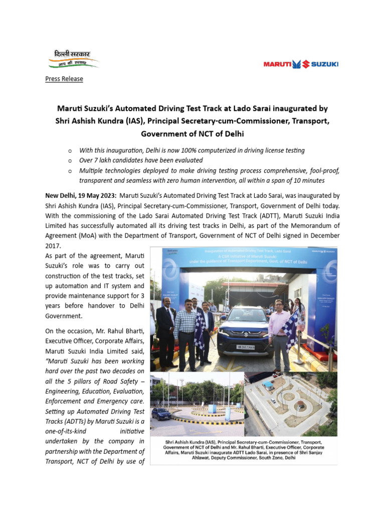 Maruti_Suzuki’s_Automated_Driving_Test_Track_at_Lado_Sarai_inaugurated ...