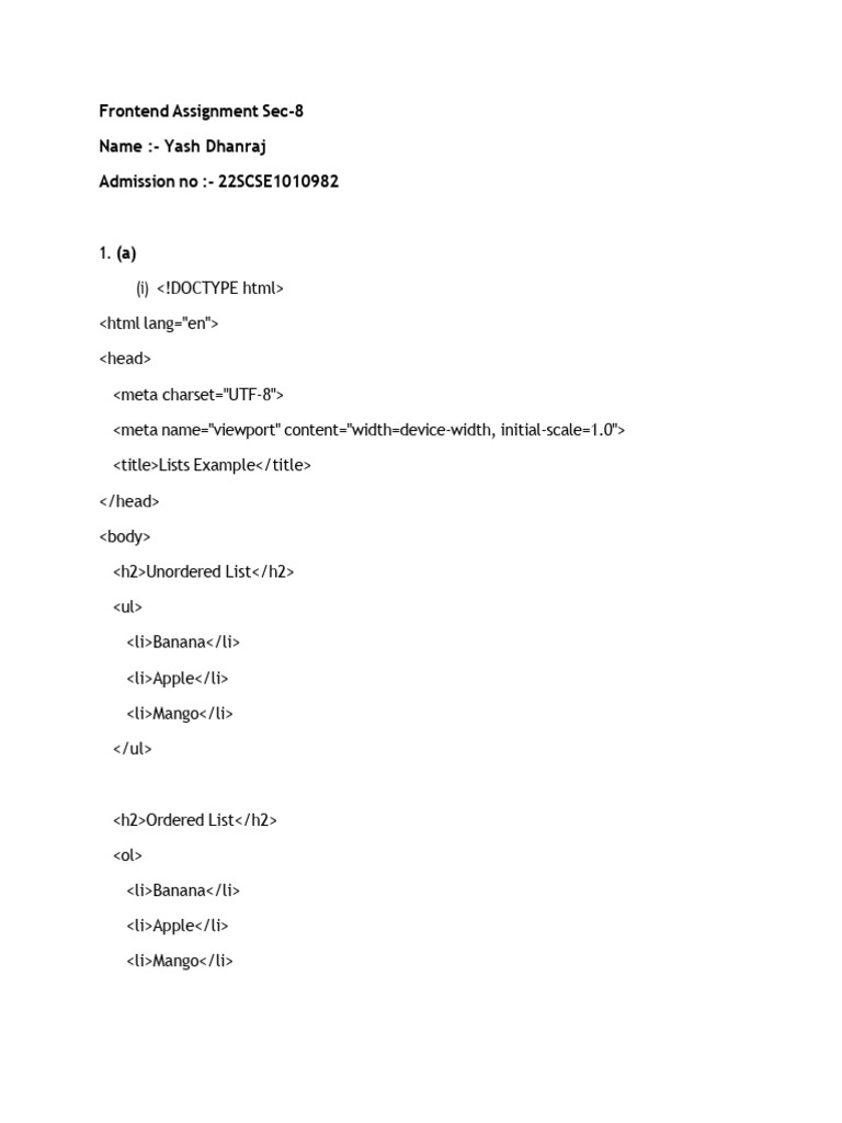 Frontend assignment | PDF | Software | World Wide Web Frontend assignment | PDF | Software | World Wide Web