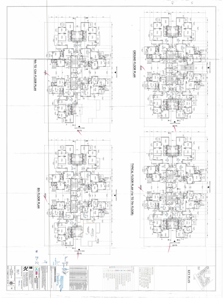 Tower T-5, 2 and 3 BHK Floor Plans - Compressed | PDF