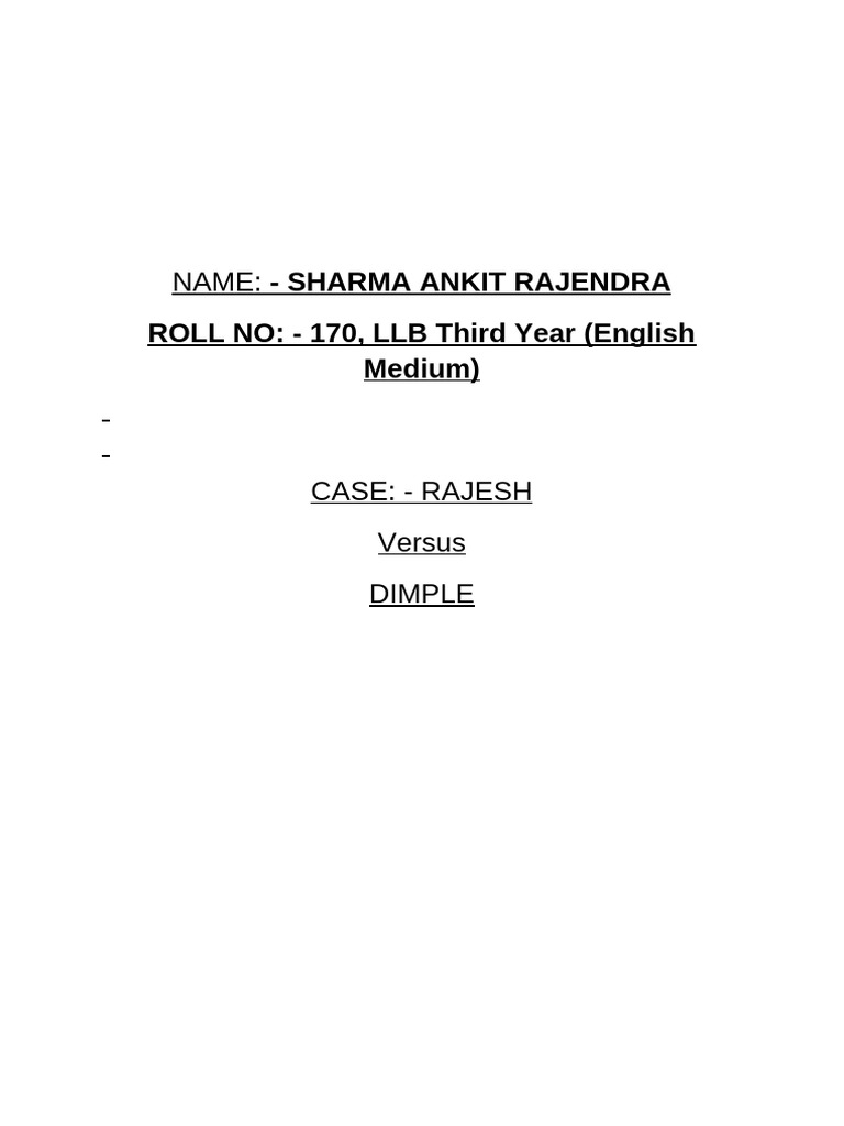 Kajal | PDF | Divorce | Lawsuit