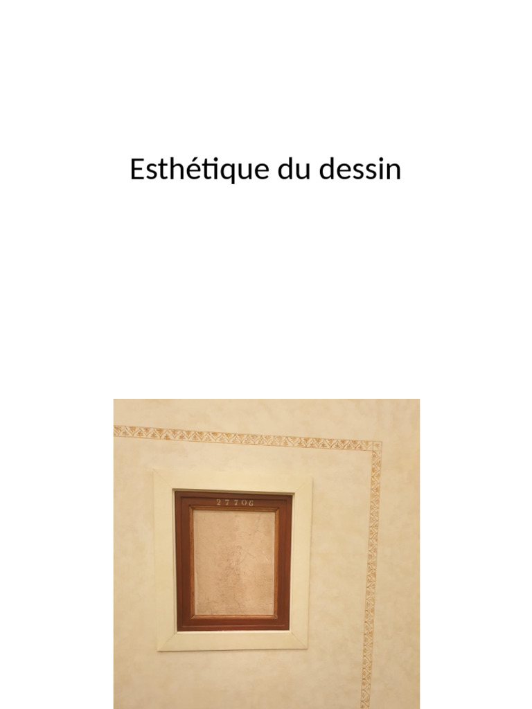 1. EstheÌ tique du dessin - Introduction | PDF | Dessin