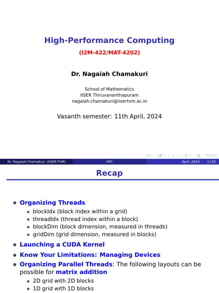 lecture-GPU-17 | PDF | Graphics Processing Unit | Cpu Cache