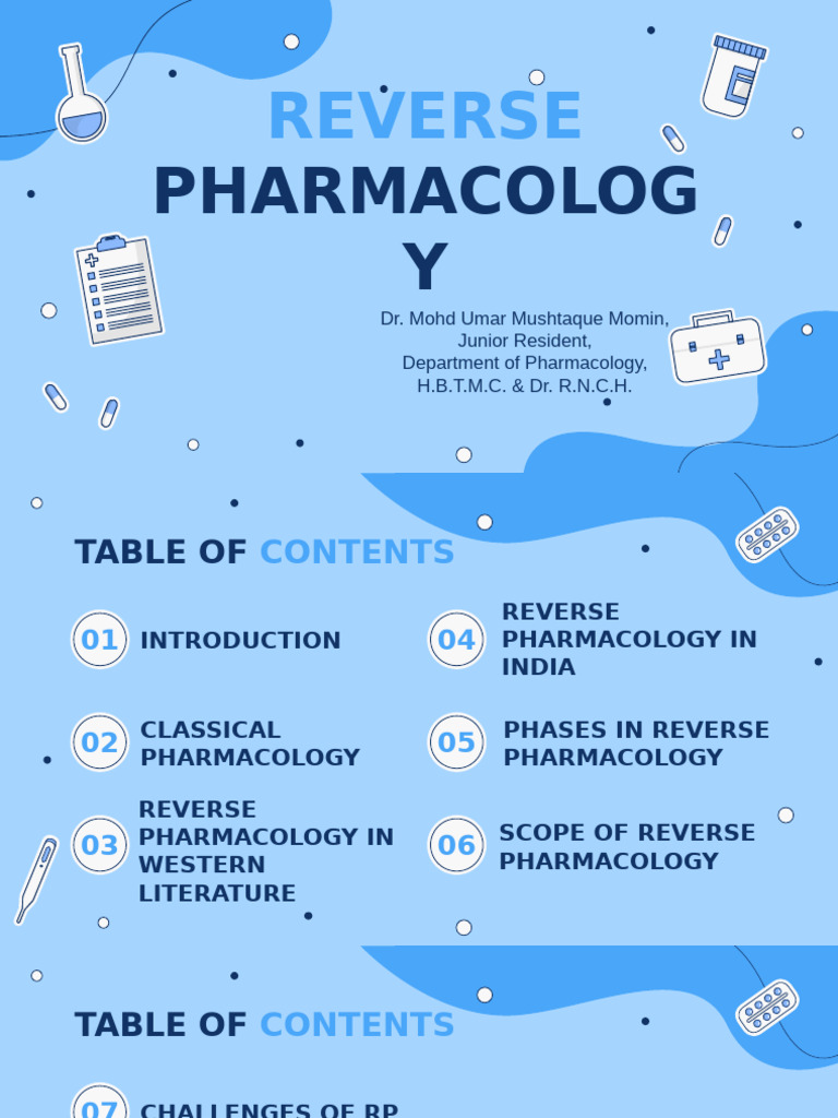 Understanding Reverse Pharmacology | PDF | Drug Discovery | Pharmacology