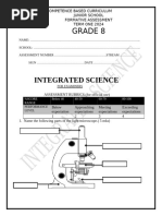 Grade 8 Mathematics Term 1 2025 Opener Exam | PDF | Mathematics