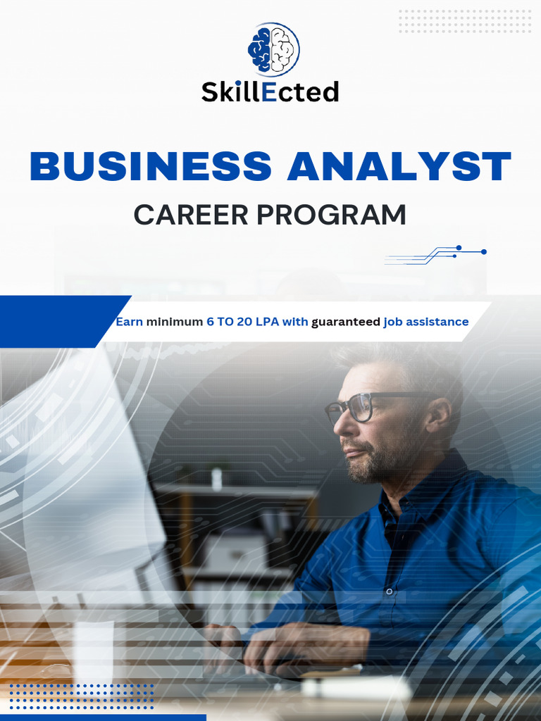 Business Analyst Career Program | PDF | Microsoft Excel | Data Analysis