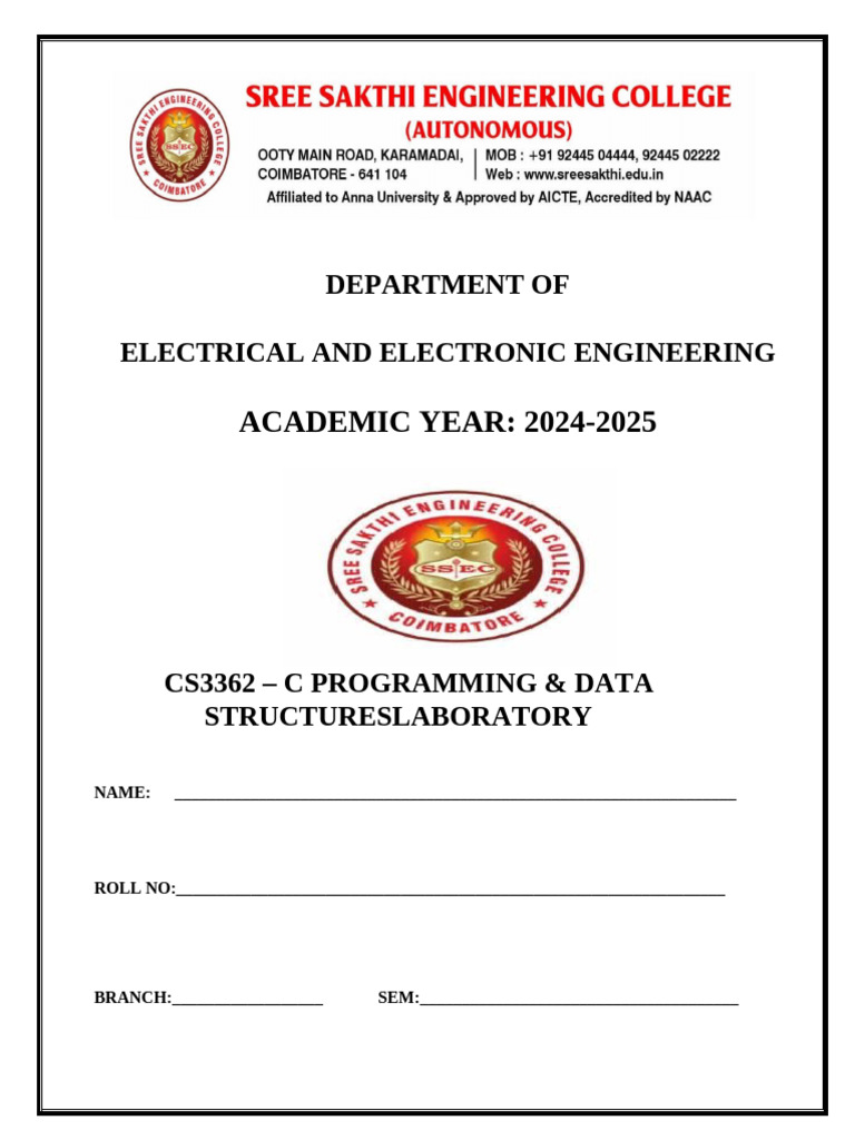 C Programming Lab Manual Pdf Queue Abstract Data Type Computer Program