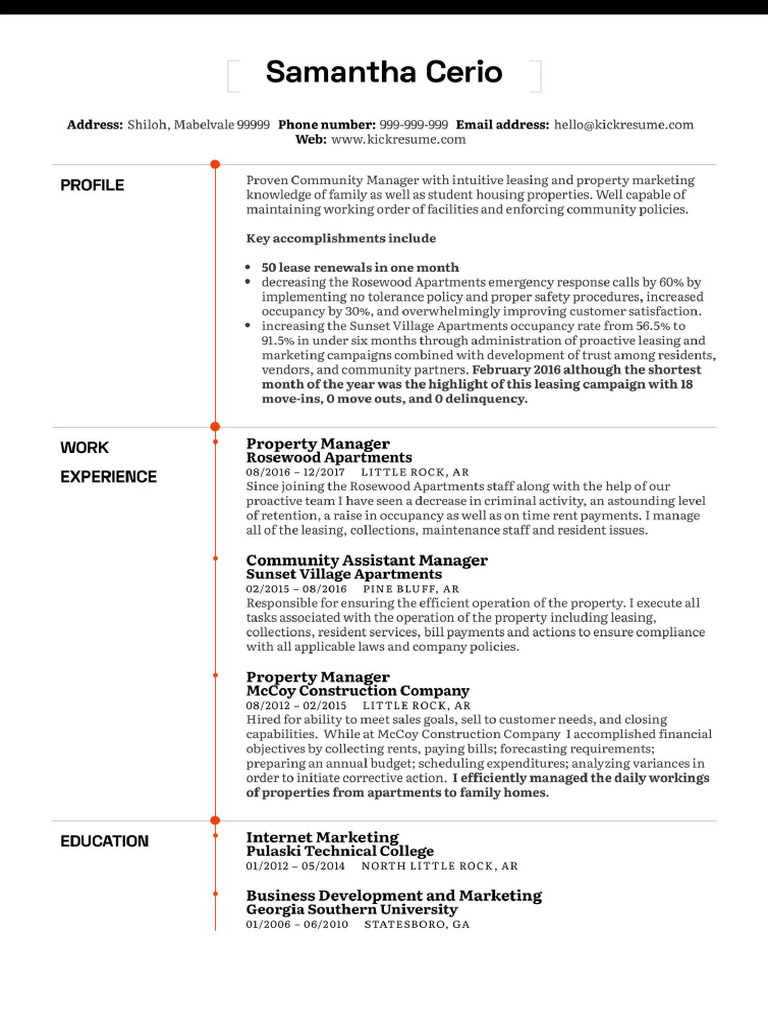 Resume Samples | PDF