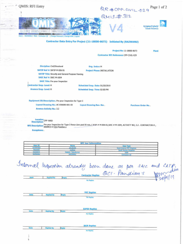 QR#CPP Civil 029 - Qmis#312 | PDF