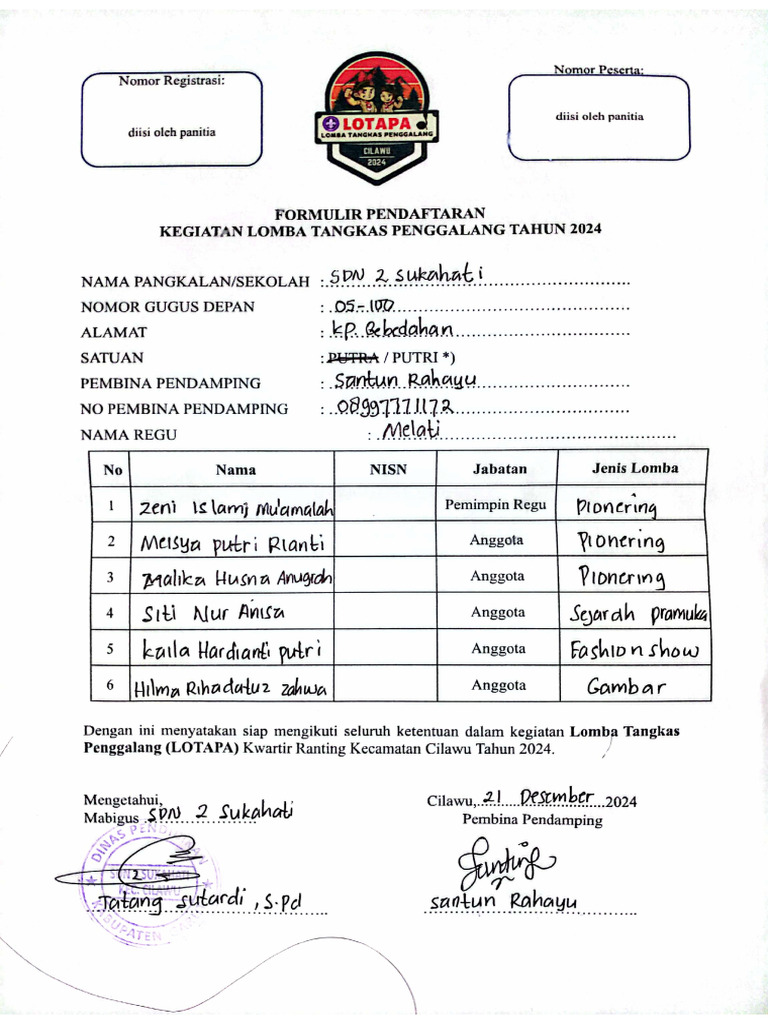 Form SDN 2 Sukahati | PDF